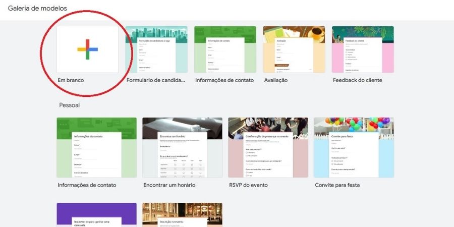 Como contratar com o Google Forms: passo a passo